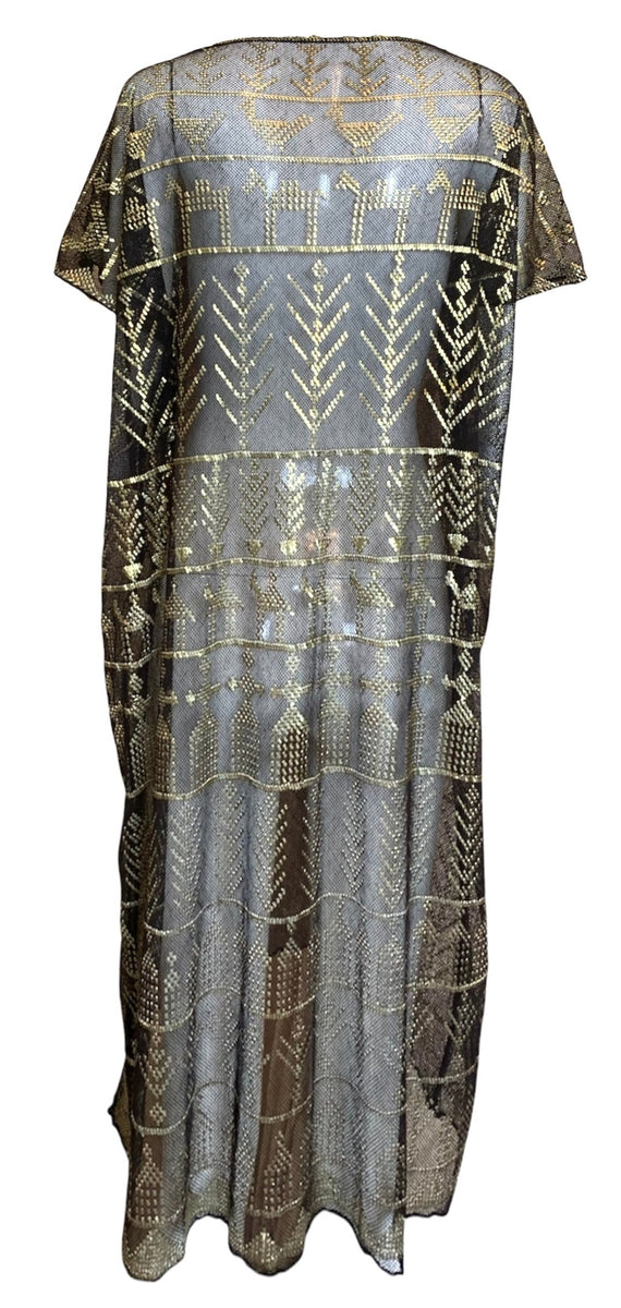 1920s Assuit Dress with Hand Hammered Brass – THE WAY WE WORE