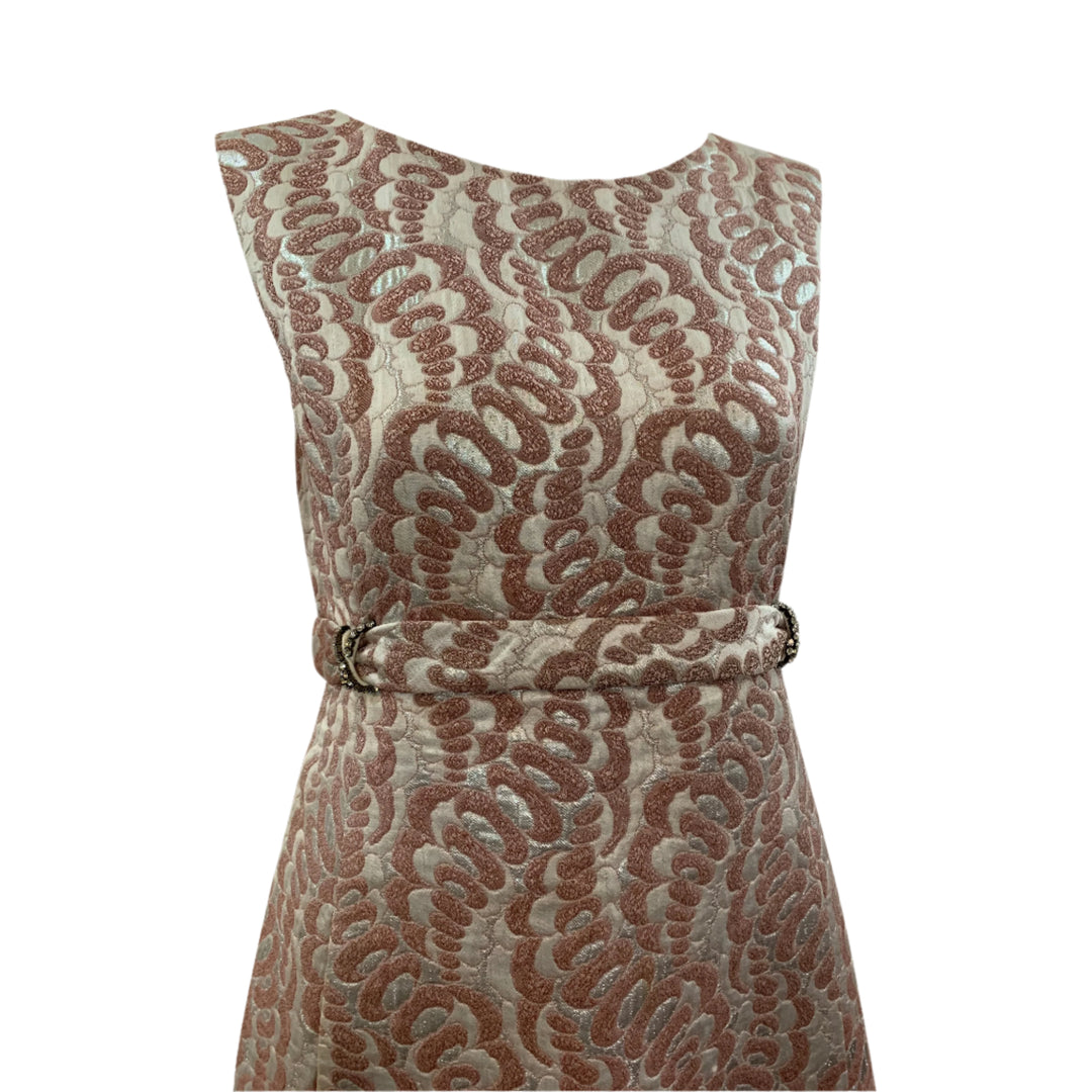 Thalhimers 60s Metallic Brocade Dress and Coat Ensemble – THE WAY WE WORE