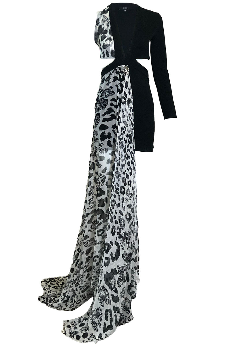 Versace Out of Control Cut Out Mini Dress with Huge Swag – THE WAY WE WORE